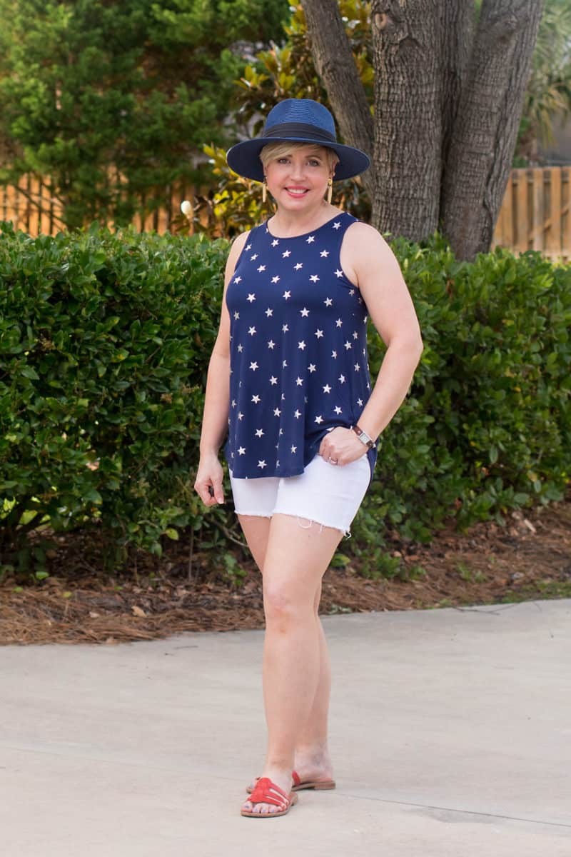 Red white and blue outfit ideas - Savvy Southern Chic