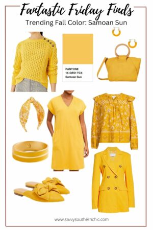 Fabulous Friday Finds: Samoan Sun - Savvy Southern Chic