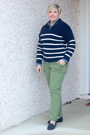 How To Wear A Quarter Zip Sweater